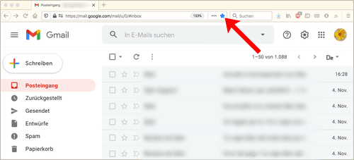 Gmail-Posteingang schnell aufrufen - CCM