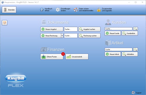 KingBill FLEX kostenlos downloaden - Letzte Version auf Deutsch auf CCM ...